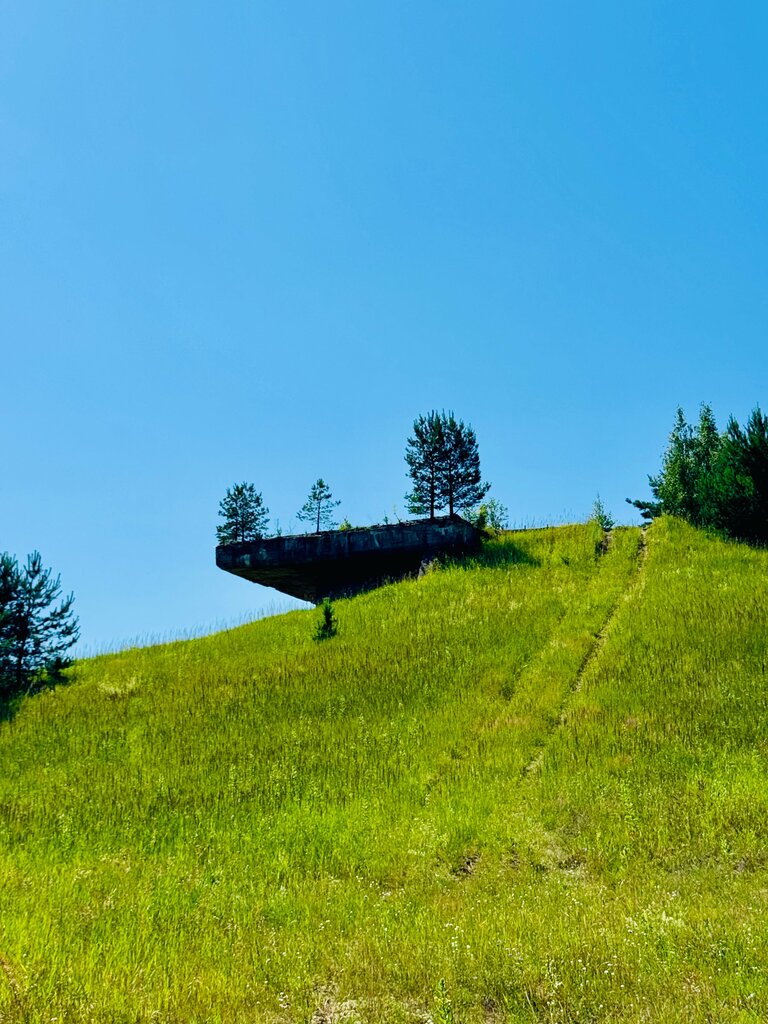 Anıt, heykel Высота Абашина, Vitebskaya oblastı, foto