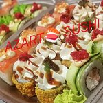 Azart sushi (ulitsa Chapayeva No:32, posyolok gorodskogo tipa Anna), suşi restoranı  Voronejskaya oblastından