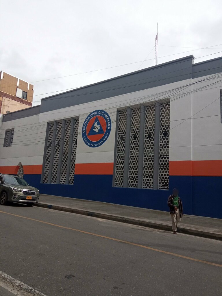 Sivil savunma Defensa Civil Colombiana Listos EN paz o emergencia, Bogota, foto