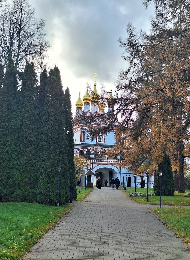 Ortodoks kiliseleri Tserkov Petra i Pavla V Iosifo-Volotskom monastyre, Moskova ve Moskovskaya oblastı, foto