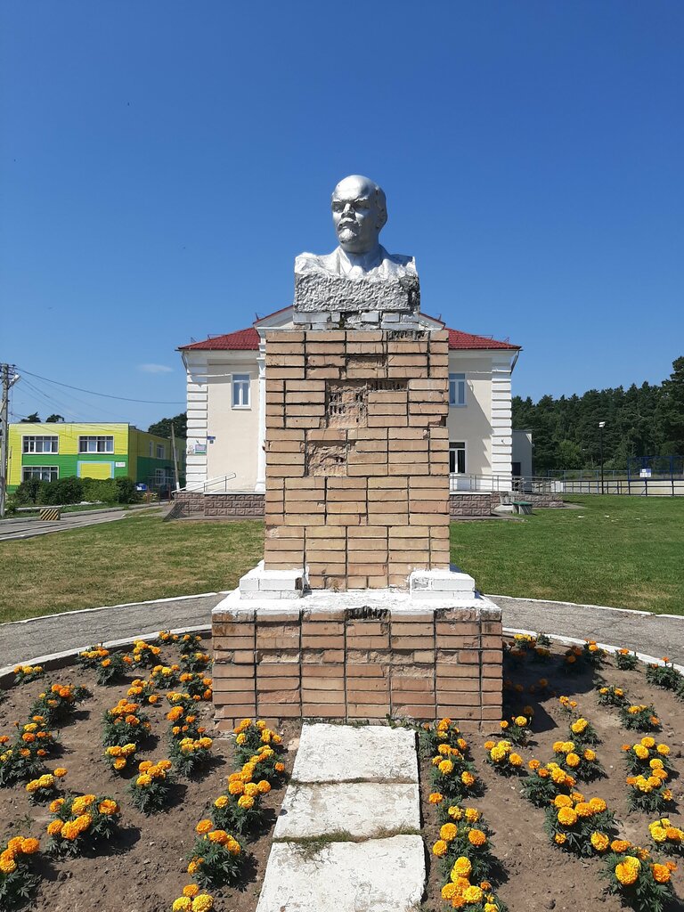 Anıt, heykel В.И. Ленин, Moskova ve Moskovskaya oblastı, foto