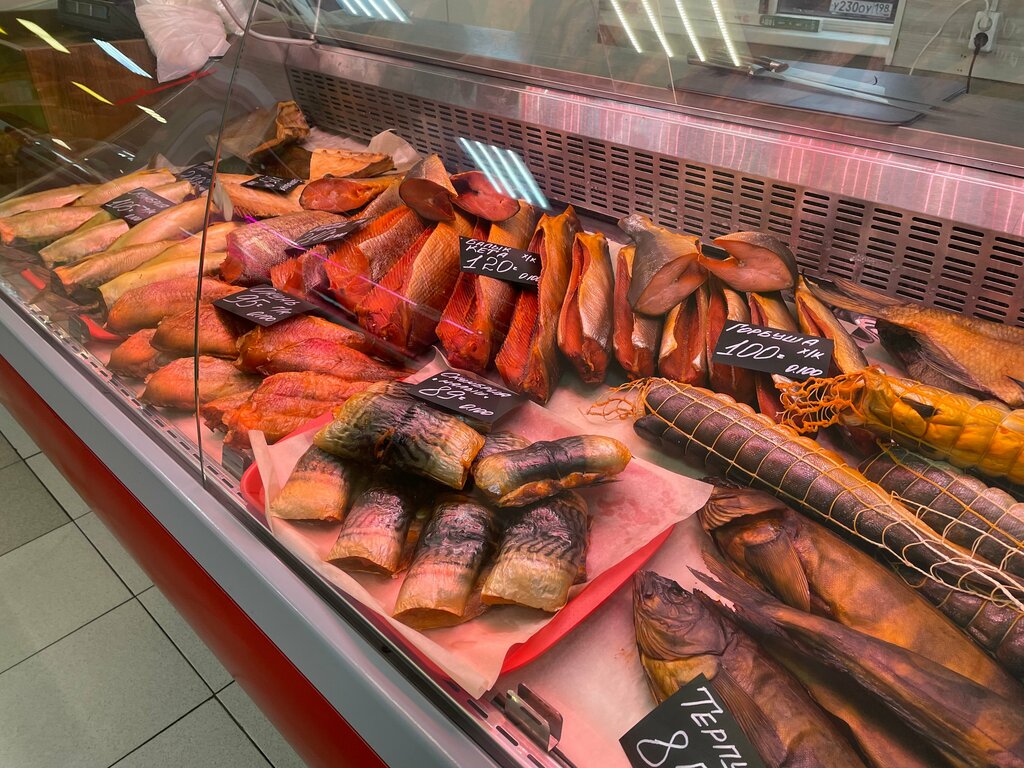 Balık ve deniz ürünleri РыбClub, Saint‑Petersburg, foto