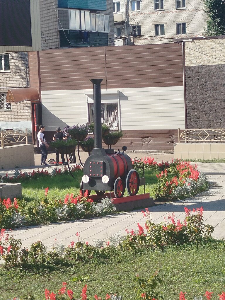 Teknoloji anıtı Первый российский паровоз, Mogoça, foto