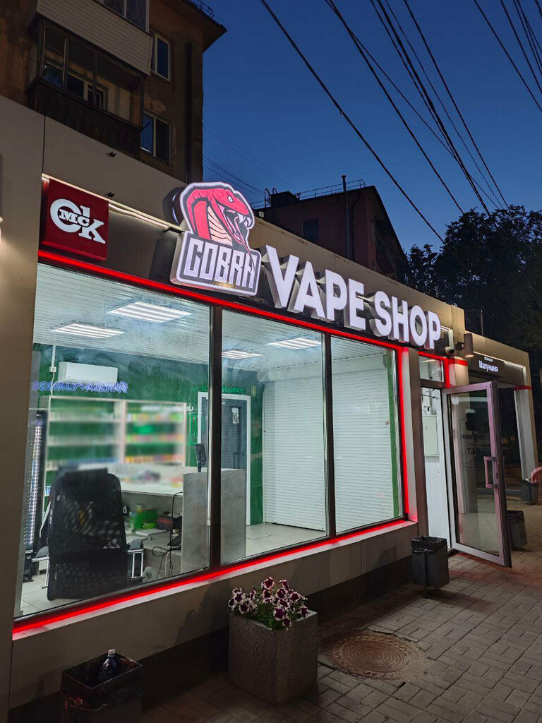 Elektronik sigara satış noktaları Cobra, Omsk, foto