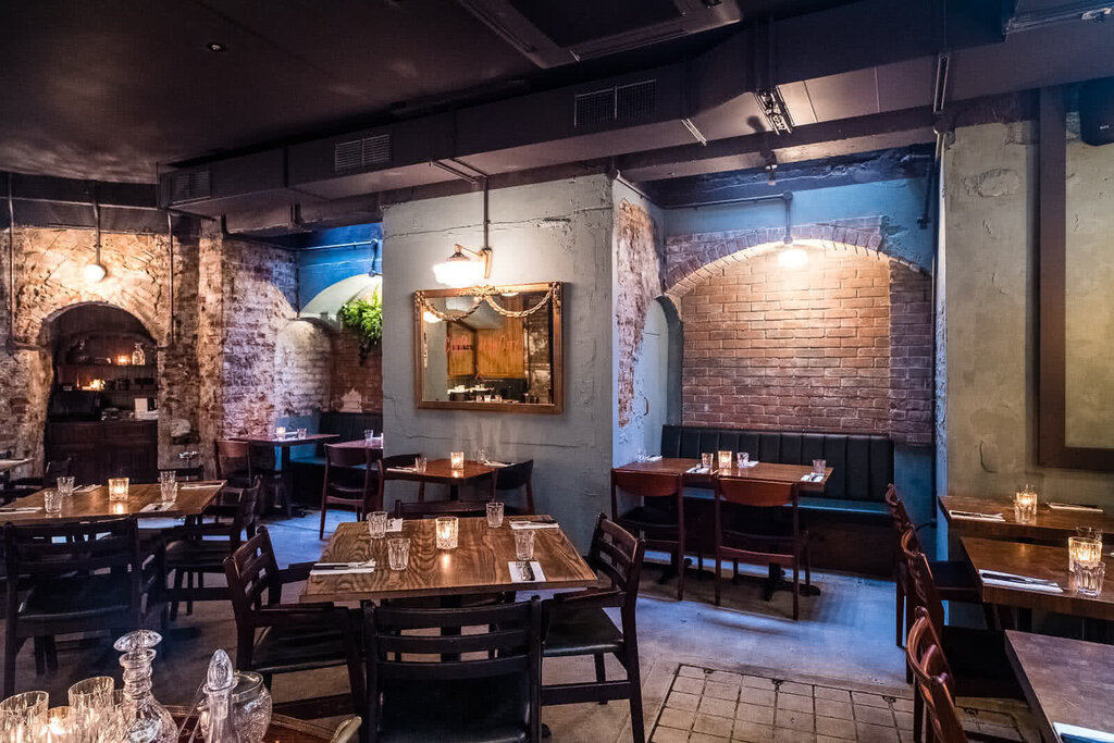 Restoran Blacklock City, Londra, foto