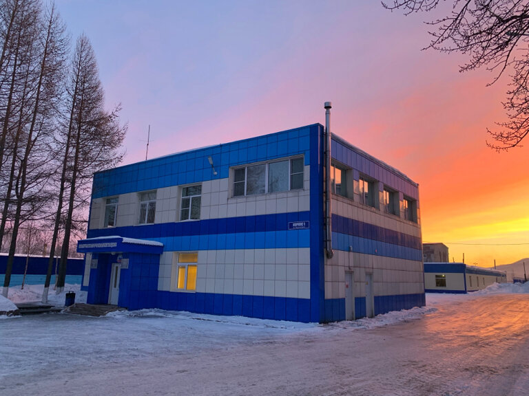 Giriş işareti Kamchataeronavigatsiya, Elizovo, foto