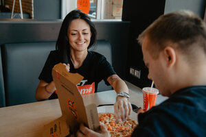 Dodo Pizza (Lenina Street No:15, Chaykovskiy), pizzacılar  Çaykovski'den