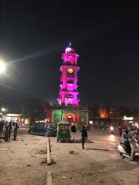 Turistik yerler Clock Tower, Jodhpur, foto