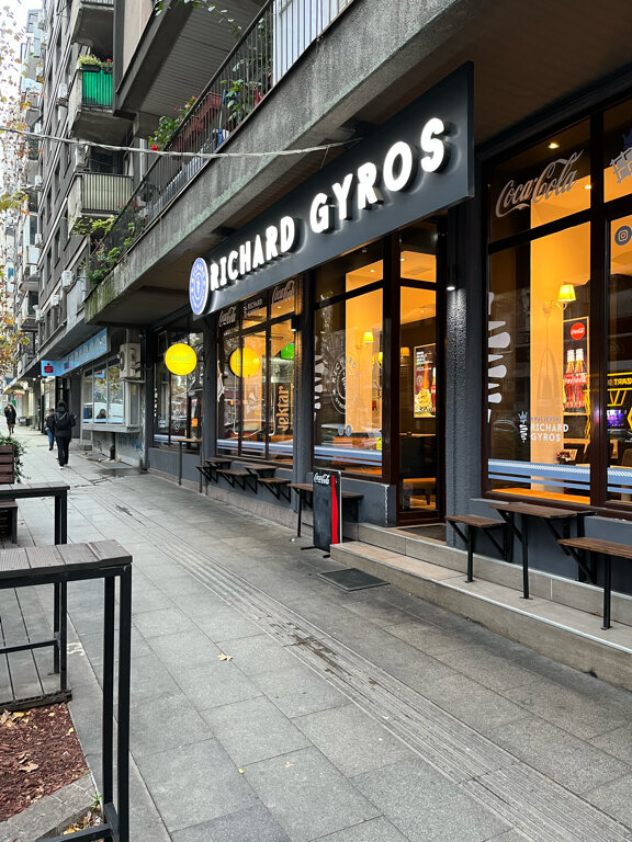 Restoran Richard Gyros & Sweets, Belgrad, foto
