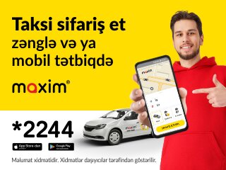 Taksi Maxim, Gence, foto