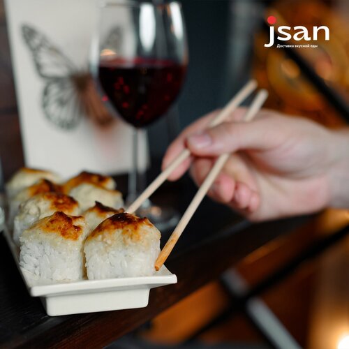 Suşi restoranı Jsan Priutovo, Başkurdistan, foto