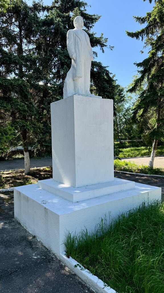Anıt, heykel В.И. Ленин, Stavropolski krayı, foto