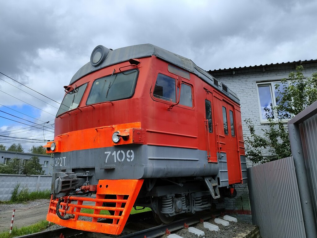 Teknoloji anıtı Поезд-памятник ЭР2Т-7109, Moskova ve Moskovskaya oblastı, foto