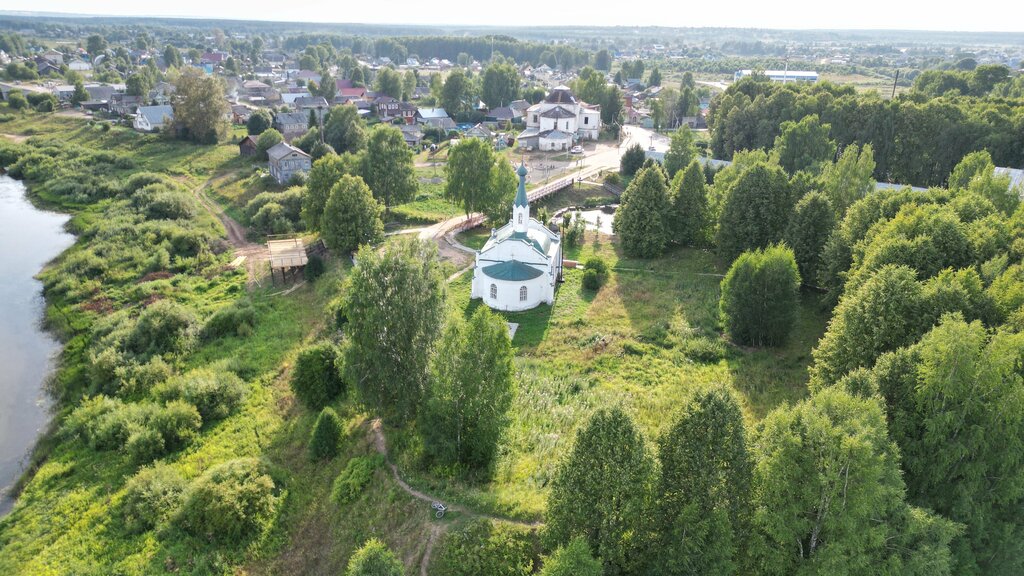 Ortodoks kiliseleri Transfiguration Church, Vologodskaya oblastı, foto
