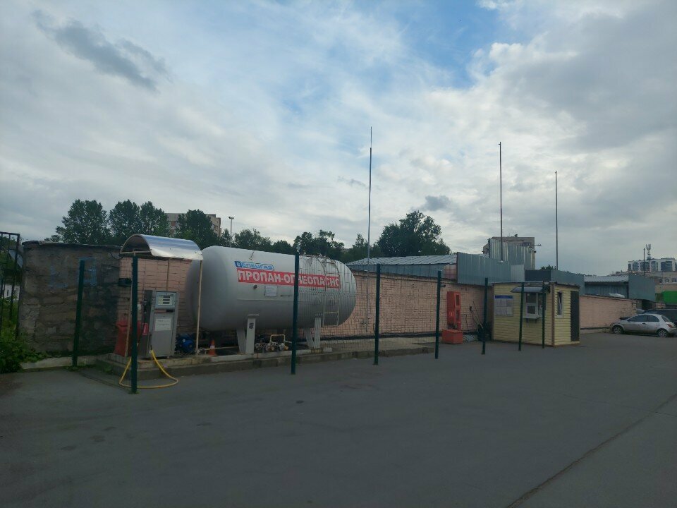 Otogaz dolum istasyonu С-зтк, Saint‑Petersburg, foto