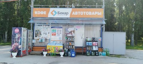 Benzin istasyonu Бекар, Mariy El Cumhuriyeti, foto