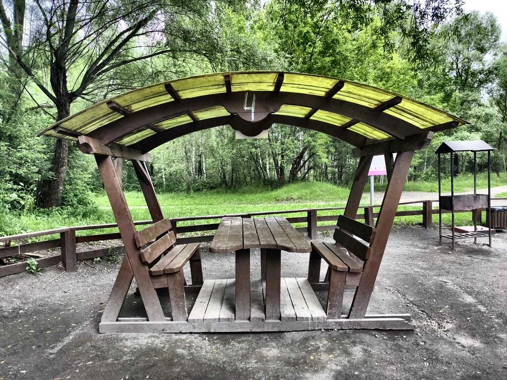 Mangal veya barbekü alanı Беседка № 4, Moskova, foto