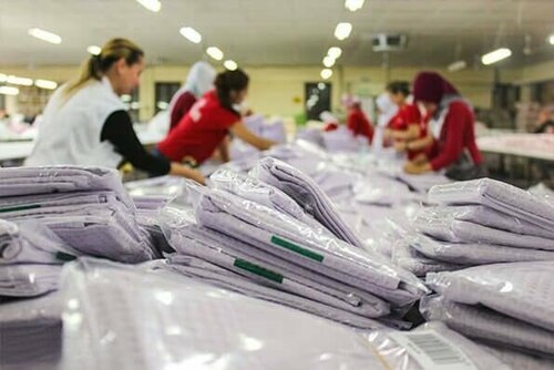 Ev tekstili toptancıları SafoTeks Home Textile, Nemengan eyaleti, foto