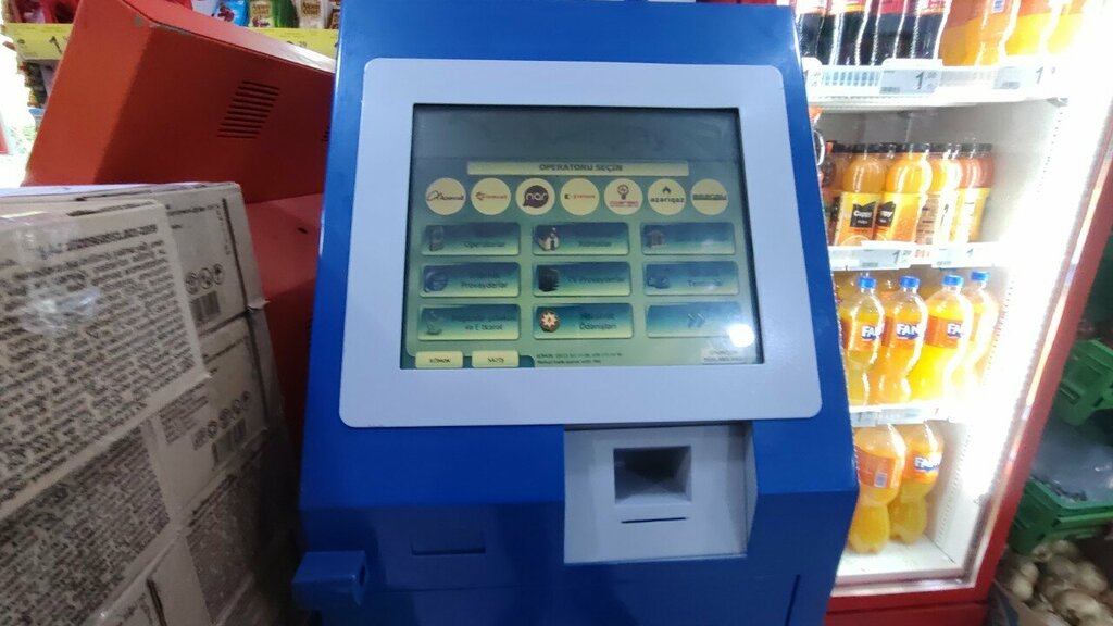 Ödeme terminali GoldenPay, Bakü, foto