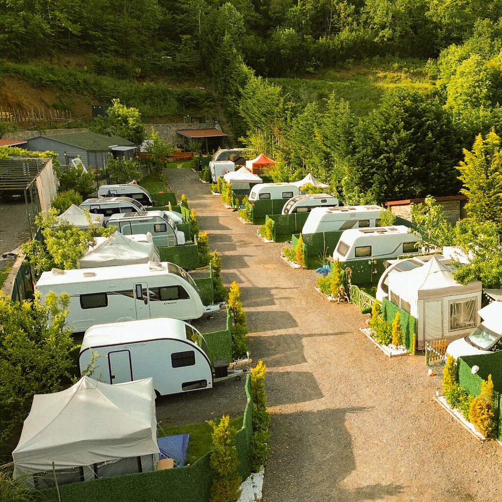 Kamp alanları Line Art Camping, İstanbul, foto