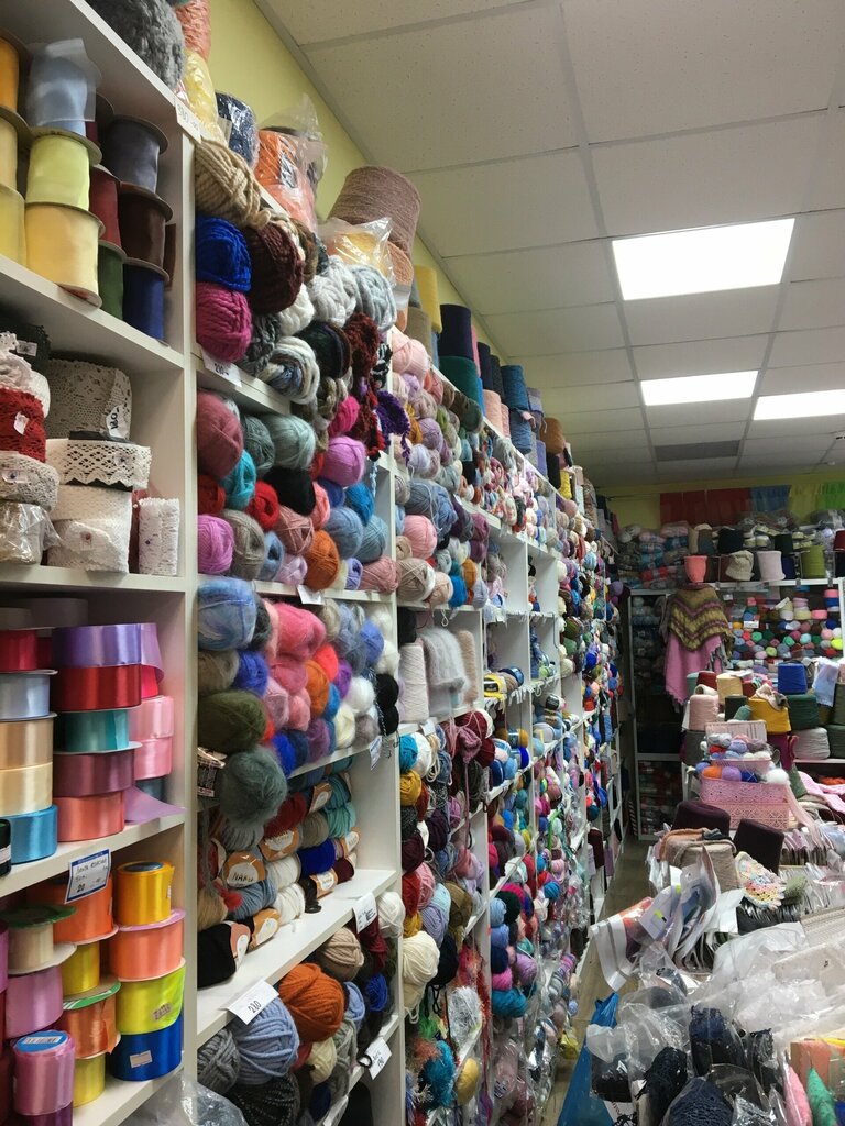 Hobi, elişi için ürünler World of Yarn and Handicrafts, Aşa, foto