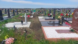 The New City Cemetery (Krasnodar, Novoye gorodskoye kladbishche), mezarlıklar  Krasnodar'dan