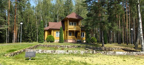 Müzeler ve sanat galerileri Музей-усадьба Дзержиново, Minskaya oblastı, foto