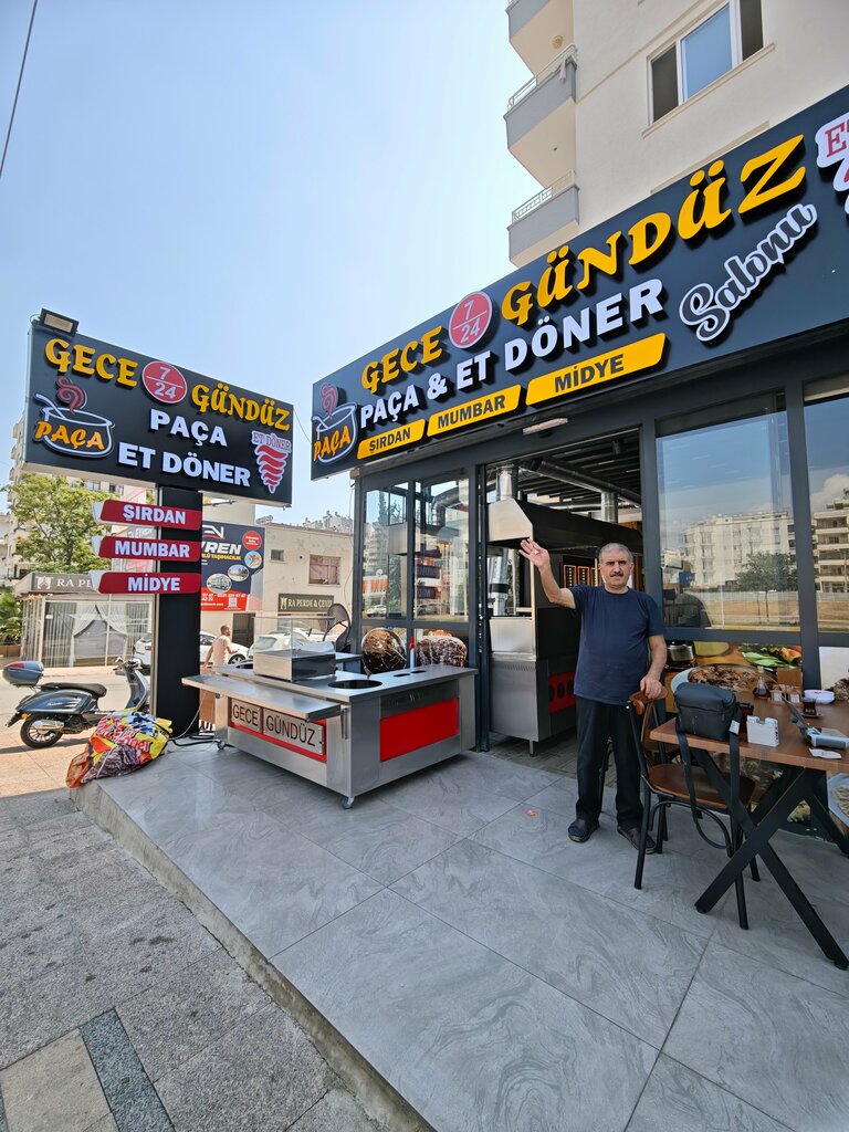 Kafe Gece Gündüz Paça Döner Mezitli, Mersin, foto