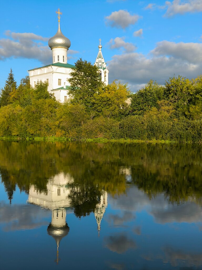 Ortodoks kiliseleri Khram Svyatogo Apostola Andreya Pervozvannogo, Vologda, foto