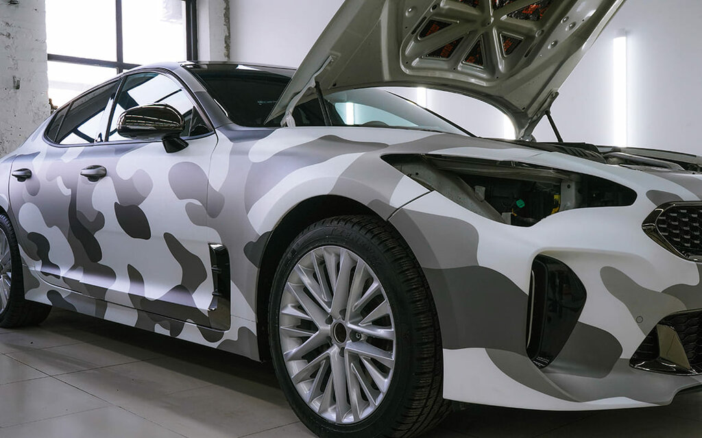 Araç film kaplama Shine Shield, Saint‑Petersburg, foto