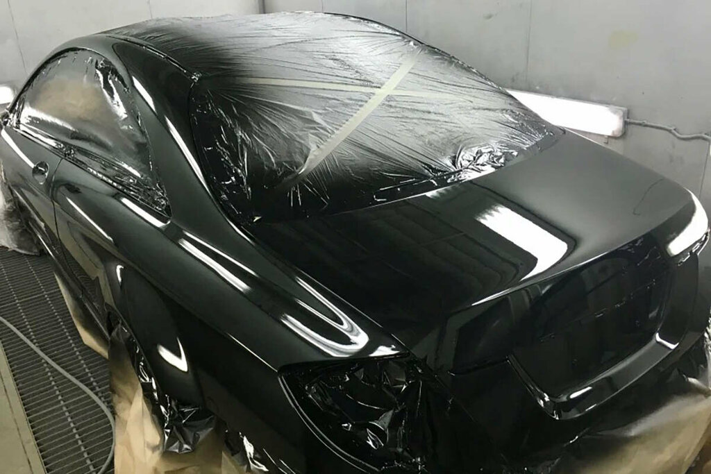 Araba boyama Greng, Moskova, foto