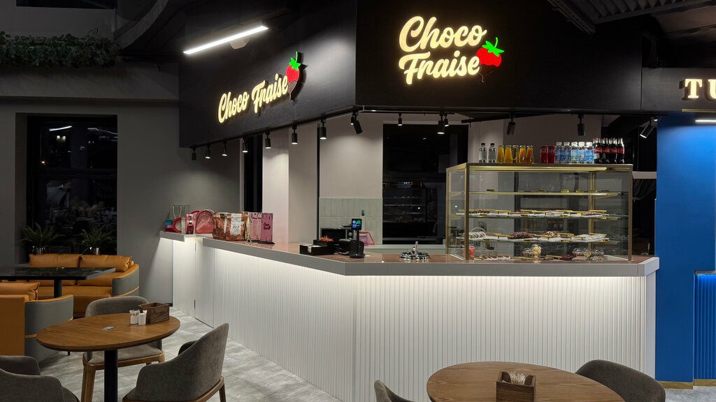 Kafe Choco Fraise, Moskova, foto