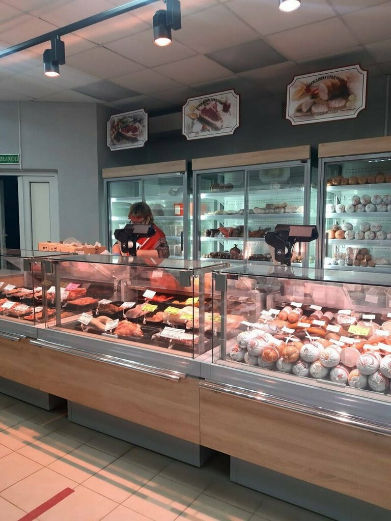 Kasap, şarküteri Мясной ряд. Фирменный магазин Слуцкого мясокомбината., Slutsk, foto