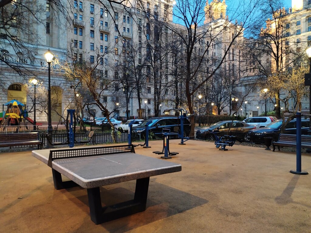 Spor alanı Спортивная площадка, Moskova, foto