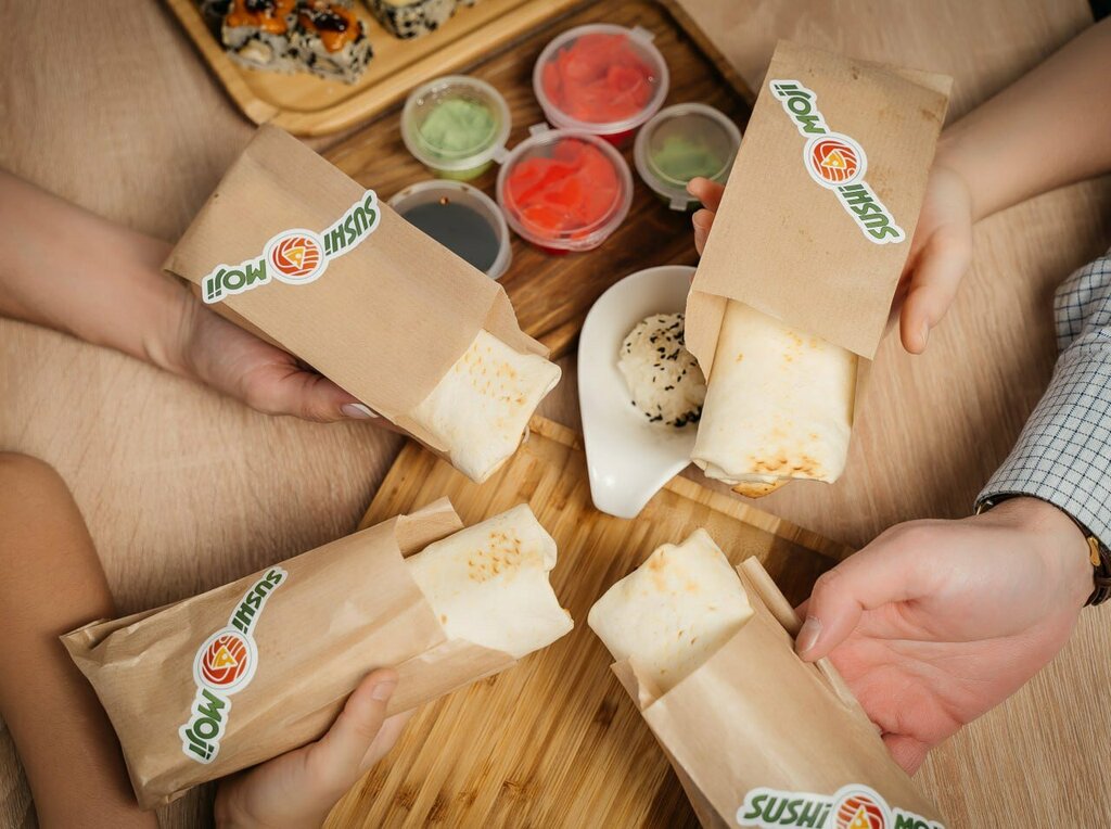 Suşi restoranı Sushi Moji, Başkurdistan, foto