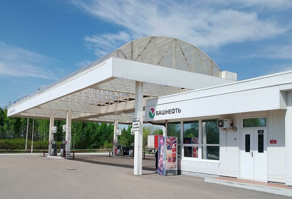 Benzin istasyonu Башнефть, Davlekanovo, foto