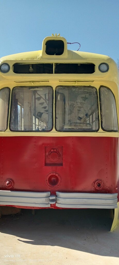 Teknoloji anıtı Tram, Taşkent, foto