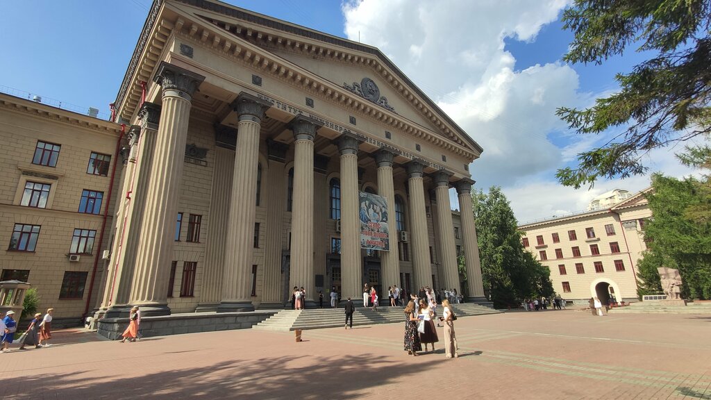 Üniversiteler Novosibirsky gosudarstvenny universitet putey soobshcheniya, Novosibirsk, foto