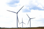 Ulyanovsk wind farm (Ulyanovsk Region, Cherdaklinskiy rayon, Krasnoyarskoye selskoye poseleniye), elektrik santrali  Ulyanovskaya oblastından