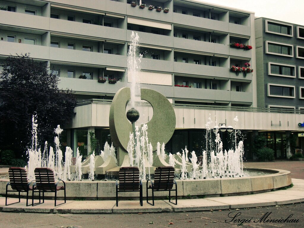 Çeşme Brunnen Neustädter Markt West, Dresden, foto
