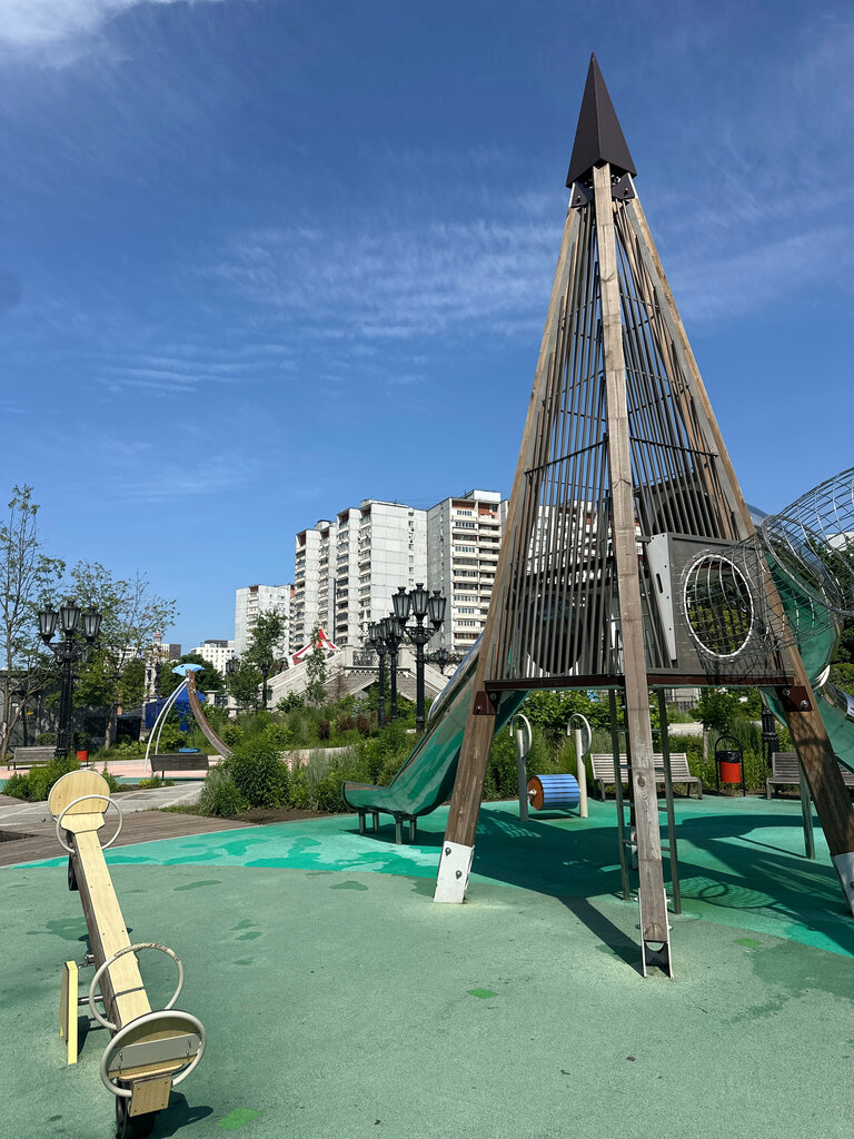 Oyun alanı Playground, Moskova, foto