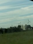 Ветряной электрогенератор (Magiliowski rajon, Kadzinski sielsaviet, zapadneye derevni Podbelye), elektrik santrali  Mogiliovskaya oblastından
