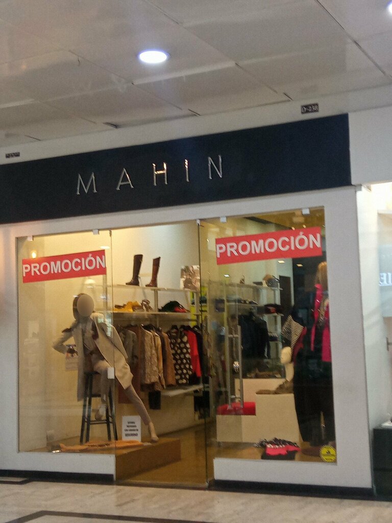 Giyim mağazası Mahin, Bogota, foto