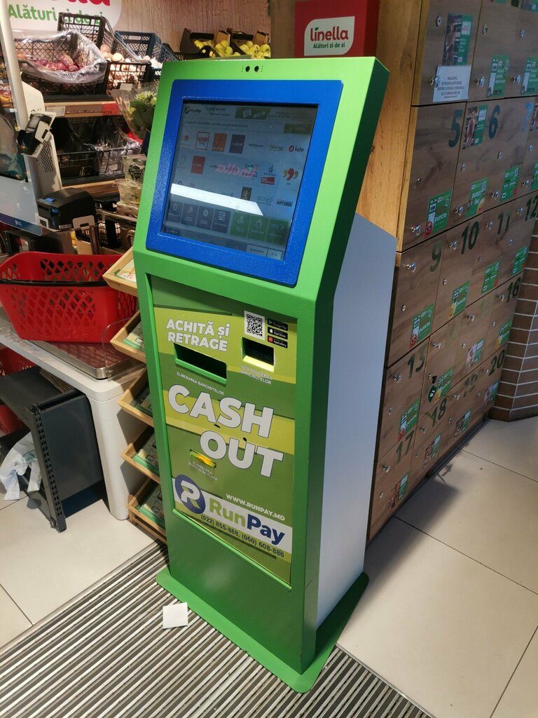 Ödeme terminali RunPay, Kişinev, foto