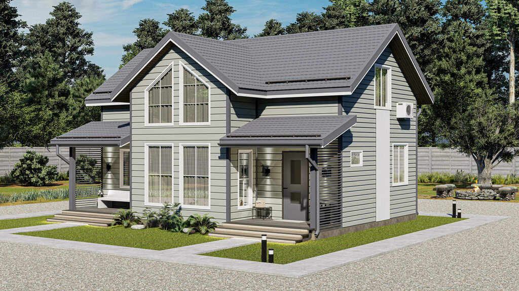 Yazlık ev inşaatı ТехСтройДом, Mytişçi, foto