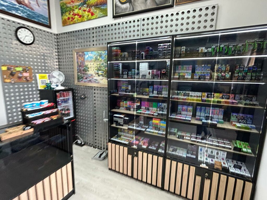 Elektronik sigara satış noktaları Vape Pug, Moskova, foto