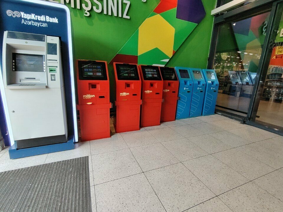 Ödeme terminali Million, Bakü, foto