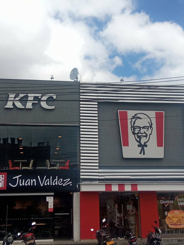 Fast food KFC, Bogota, foto