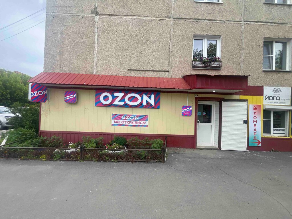 Teslimat noktası Ozon, Yemanjelinsk, foto