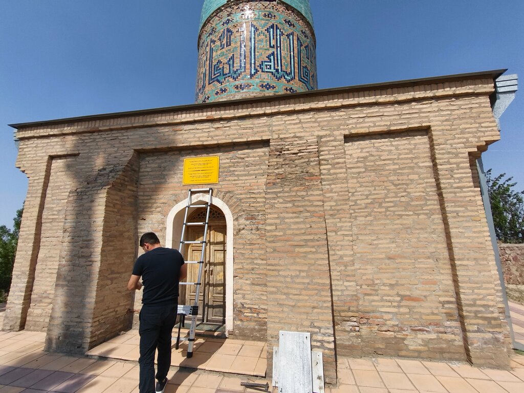 Dağ zirvesi Chupanata Upland, Semerkant, foto